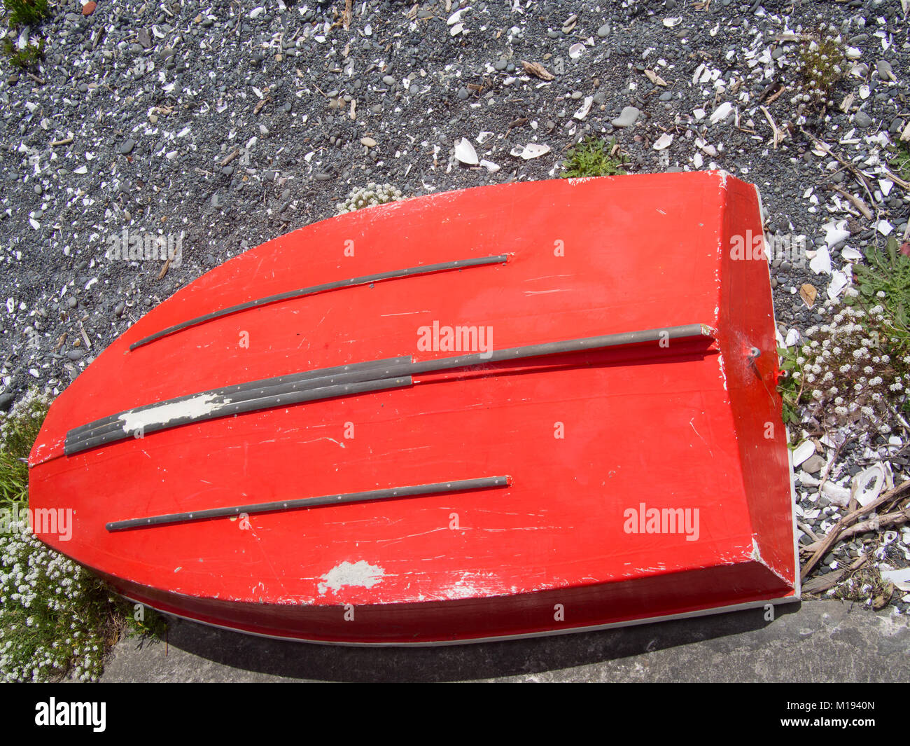 With small red dinghy hi-res stock photography and images - Alamy