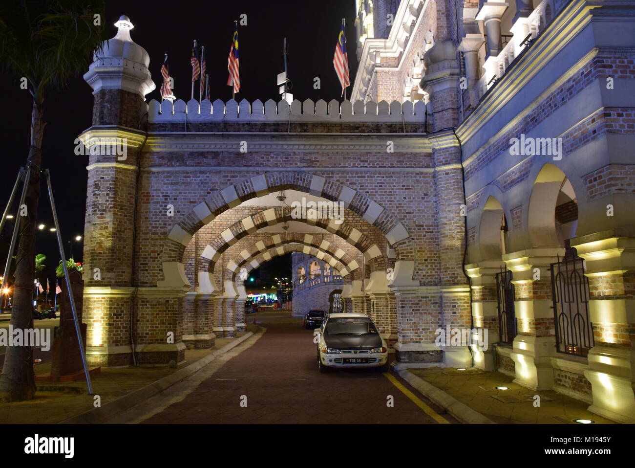 Merdeka square by night hi-res stock photography and images - Alamy