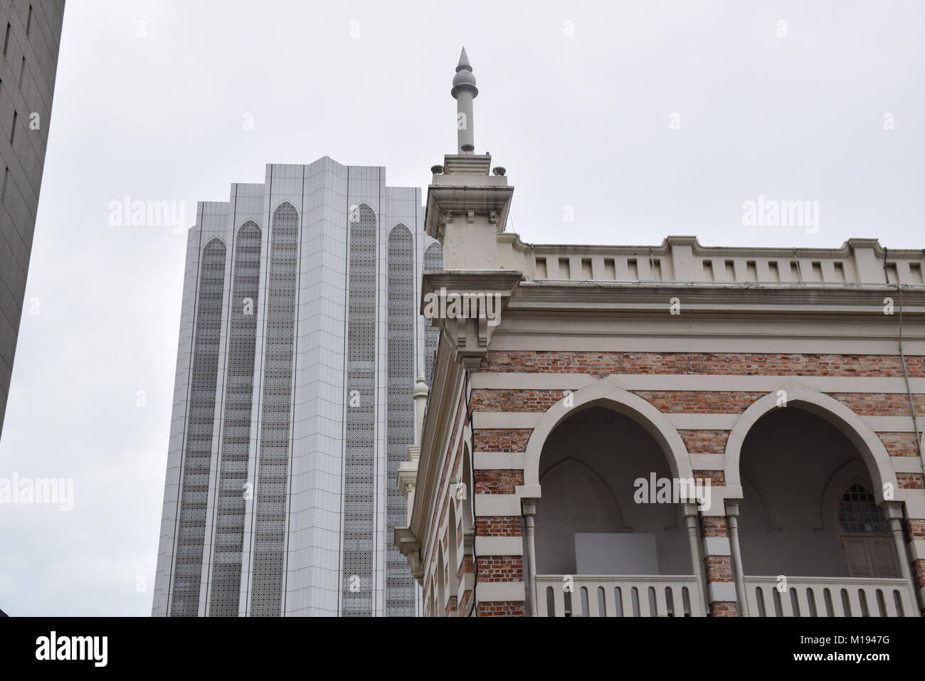 Old and modern buildings in Merdeka square, Kuala Lumpur - Malaysia ...