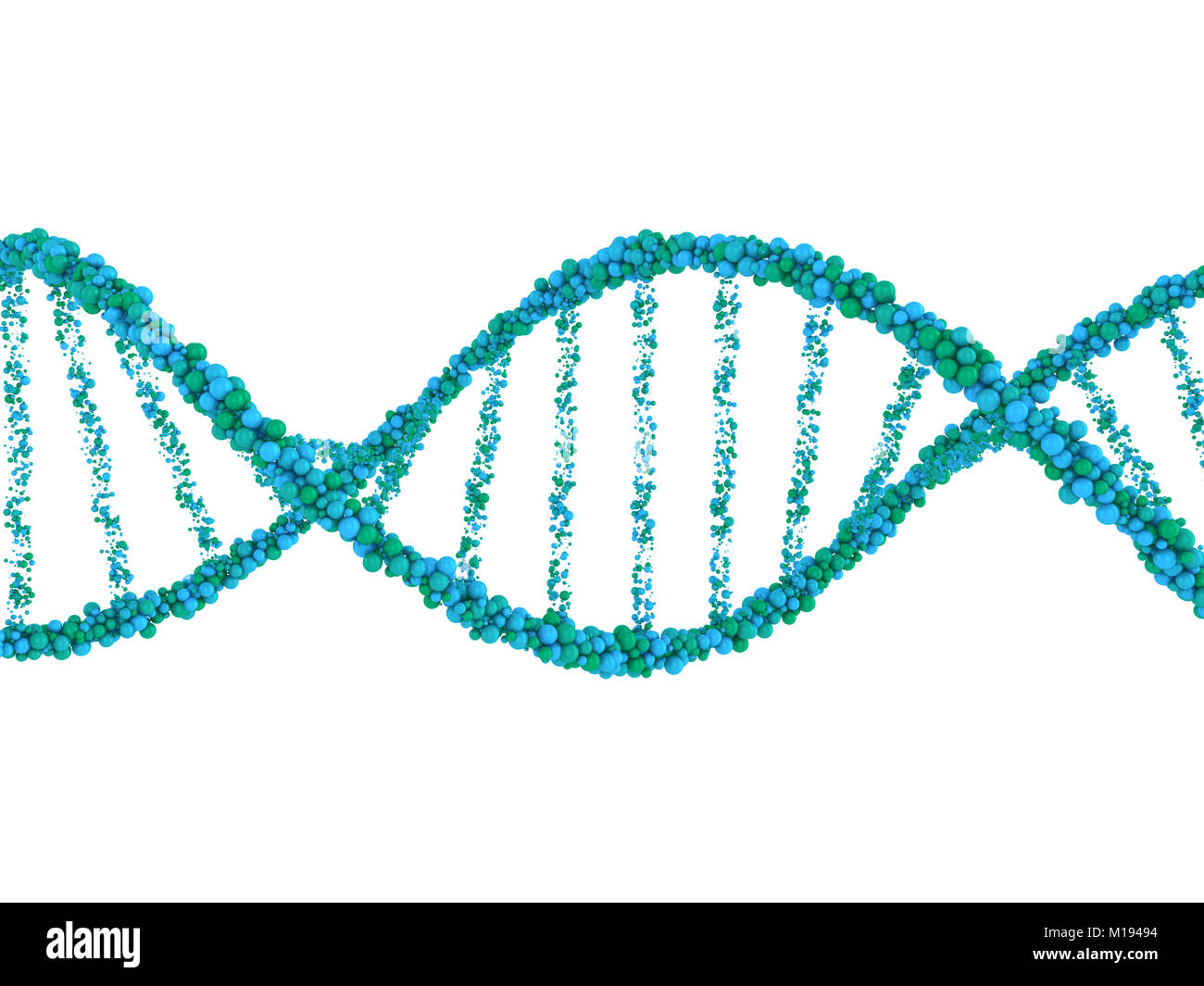 DNA chain. Abstract scientific background. Beautiful illustraion ...