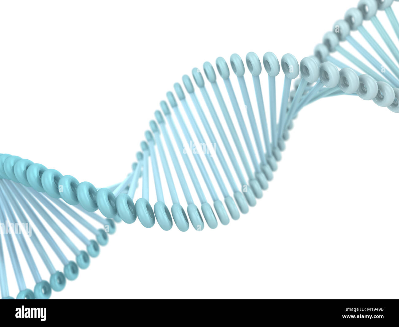 DNA chain. Abstract scientific background. Beautiful illustraion ...