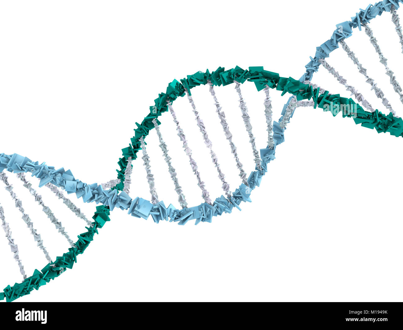 DNA chain. Abstract scientific background. Beautiful illustraion ...