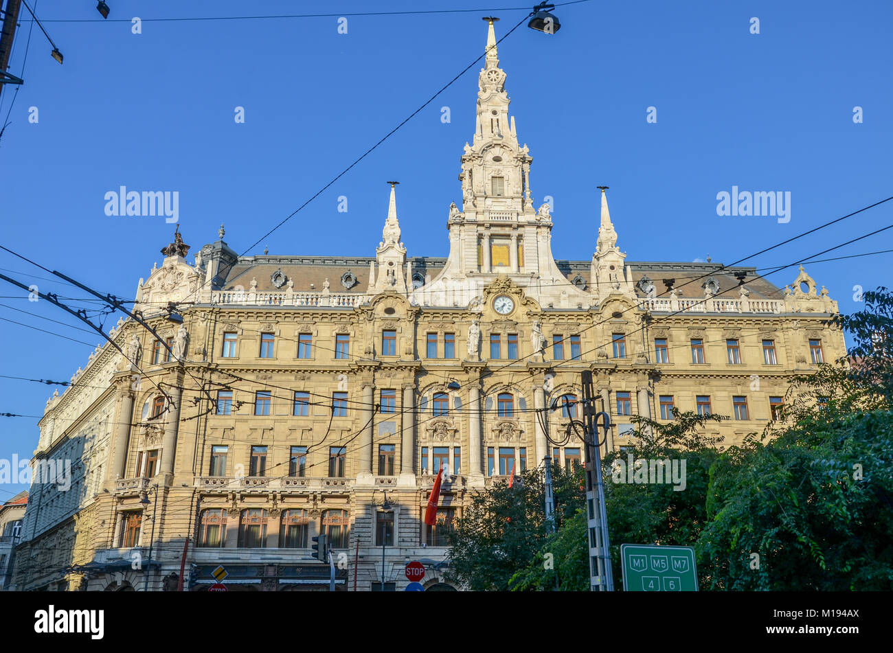 Budapest city centre Stock Photo - Alamy
