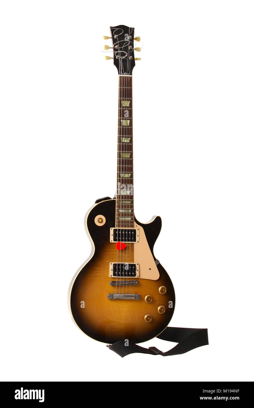 Sunburst electric guitar hi-res stock photography and images - Alamy