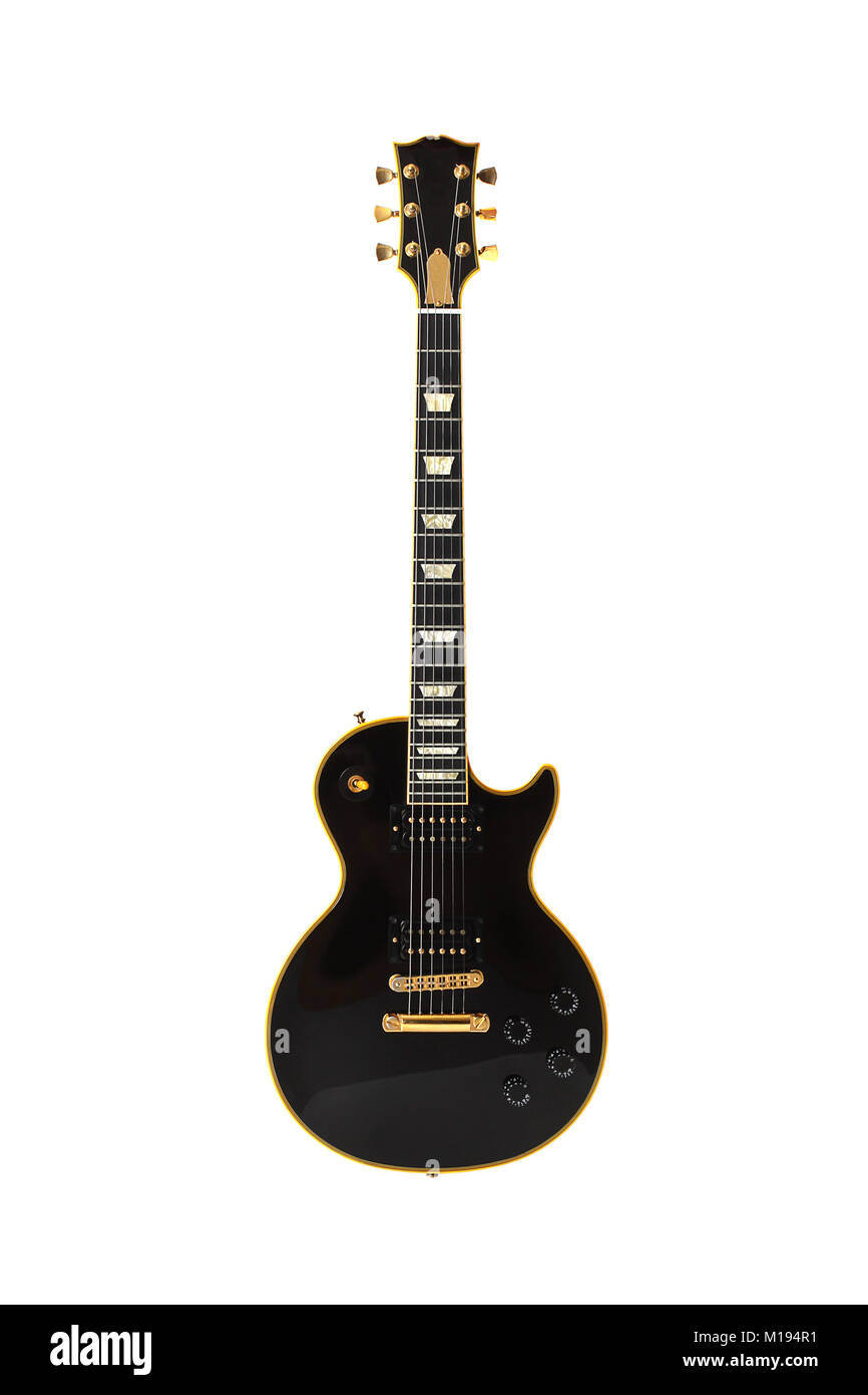 isolated music instrument. electric guitar Stock Photo - Alamy