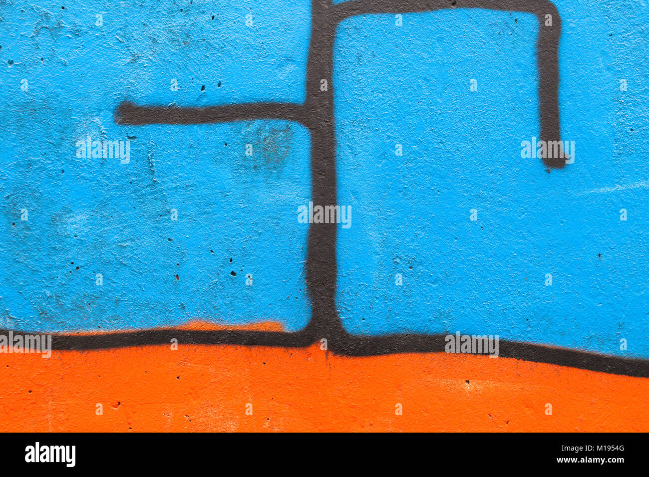 Orange Graffiti High Resolution Stock Photography and Images - Alamy