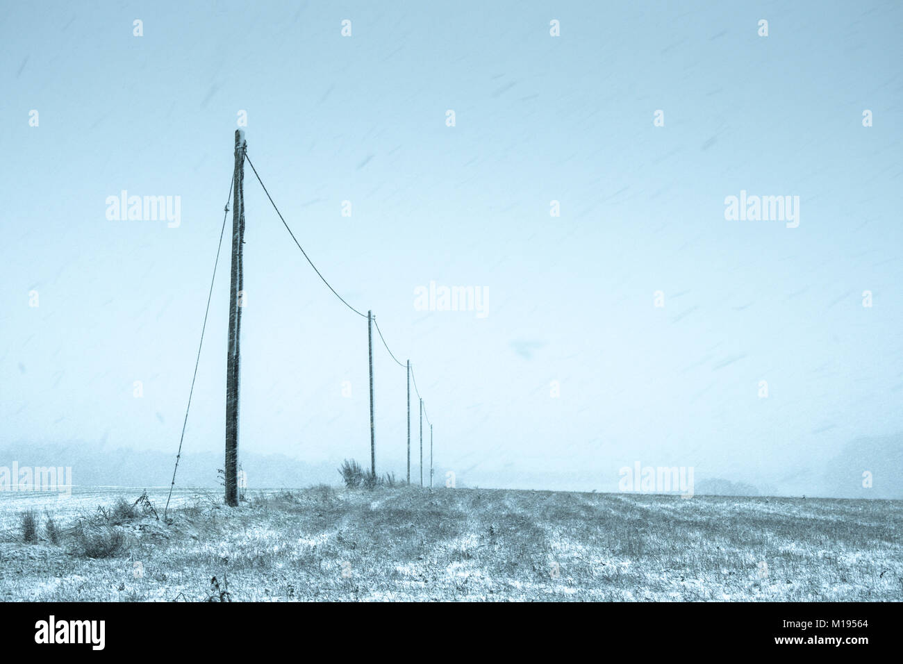 Power Lines Poles Stock Photos & Power Lines Poles Stock Images - Alamy