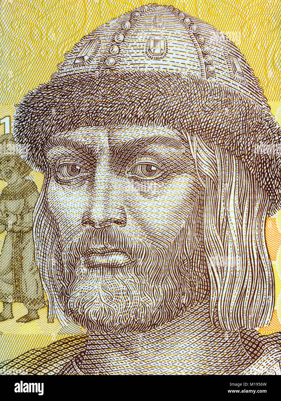 Vladimir the Great portrait from Ukrainian money Stock Photo - Alamy