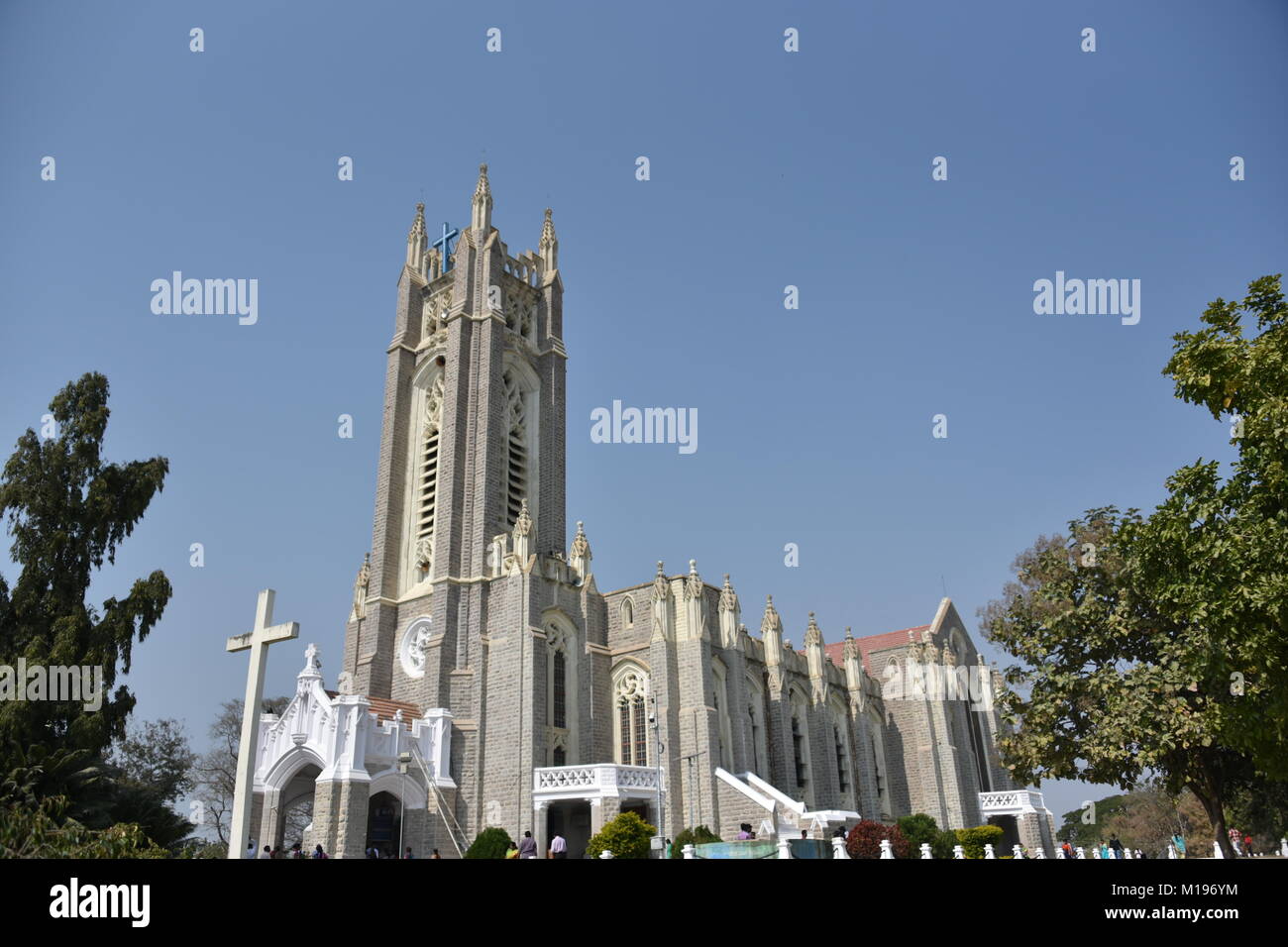 Medak cathedral hi-res stock photography and images - Alamy