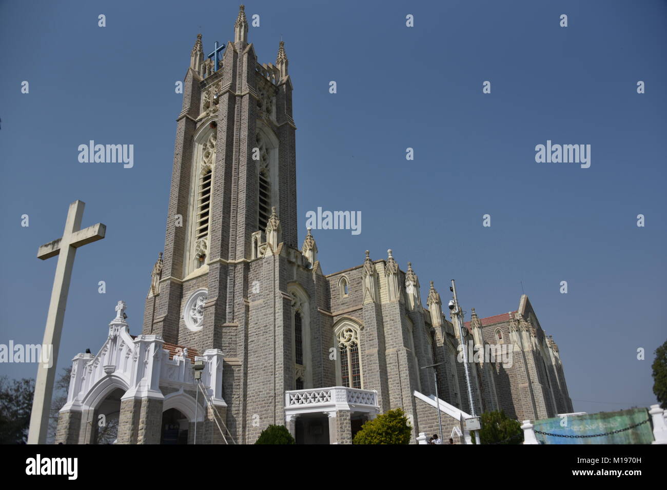 Medak cathedral telangana hi-res stock photography and images - Alamy