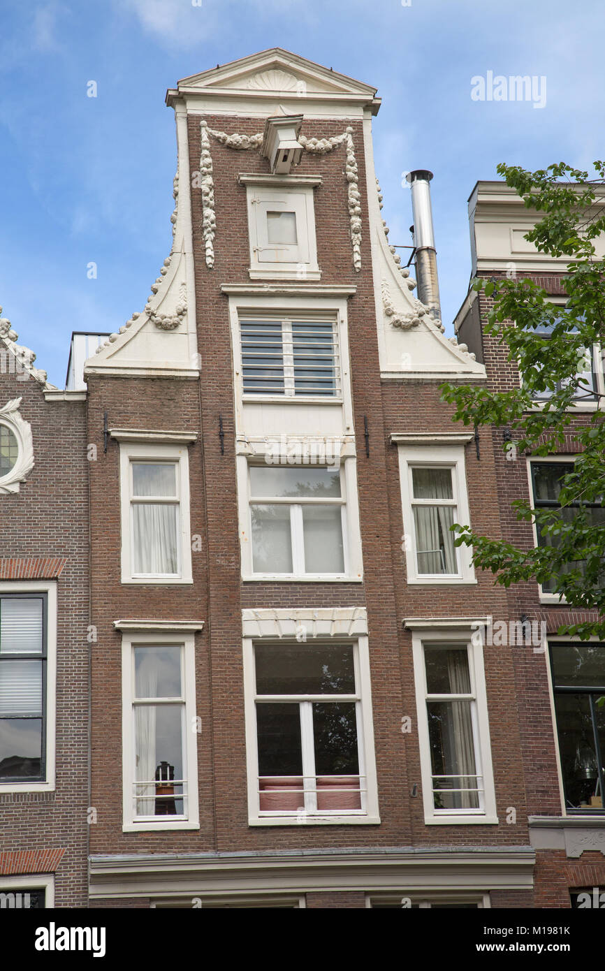 Traditional houses of the Amsterdam, Netherlands Stock Photo - Alamy