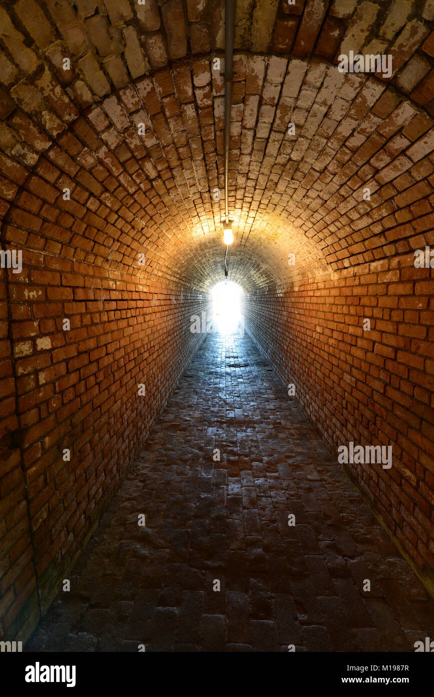 Fort gaines tunnel hi-res stock photography and images - Alamy