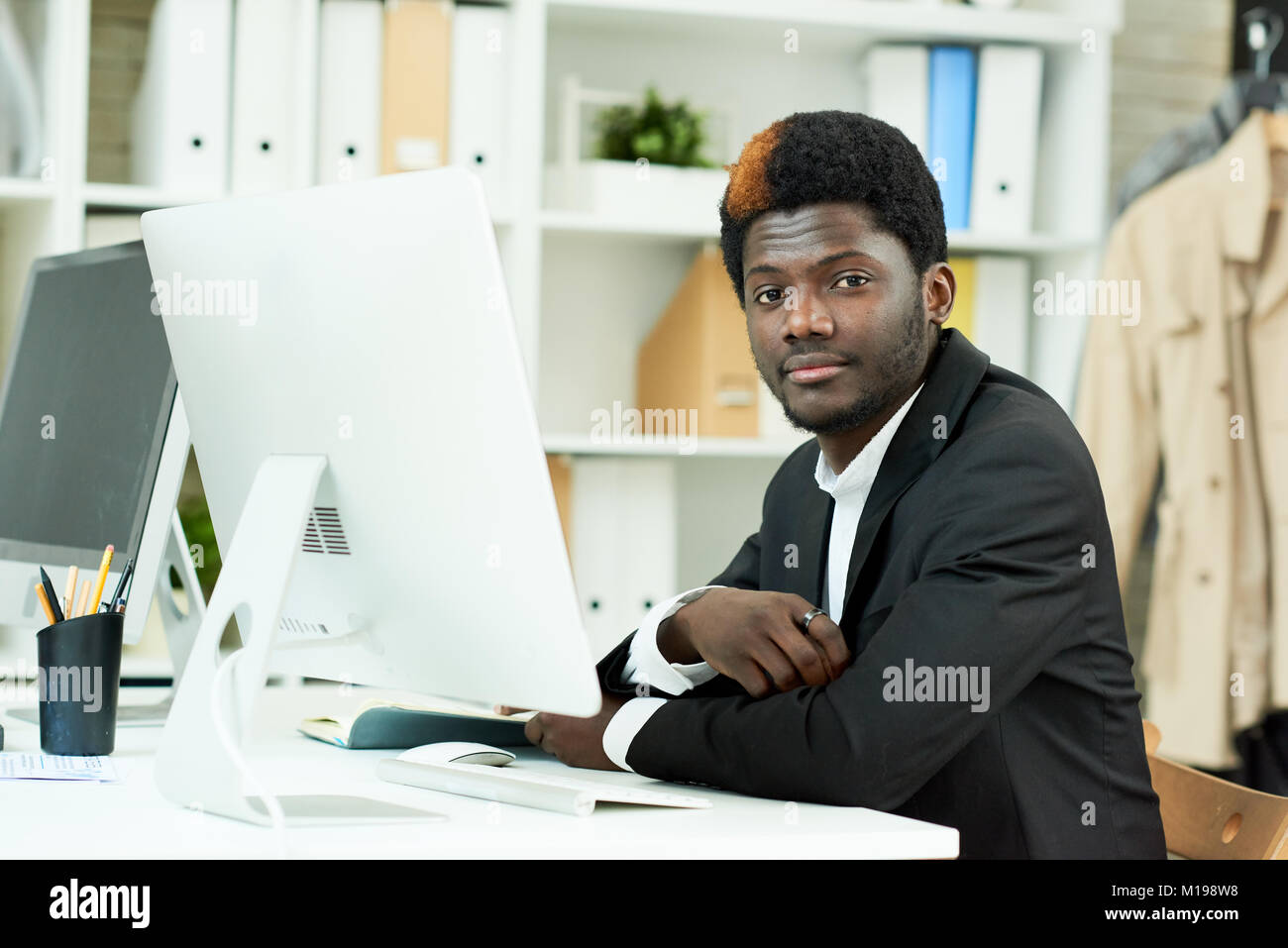 Posing pc hi-res stock photography and images - Alamy