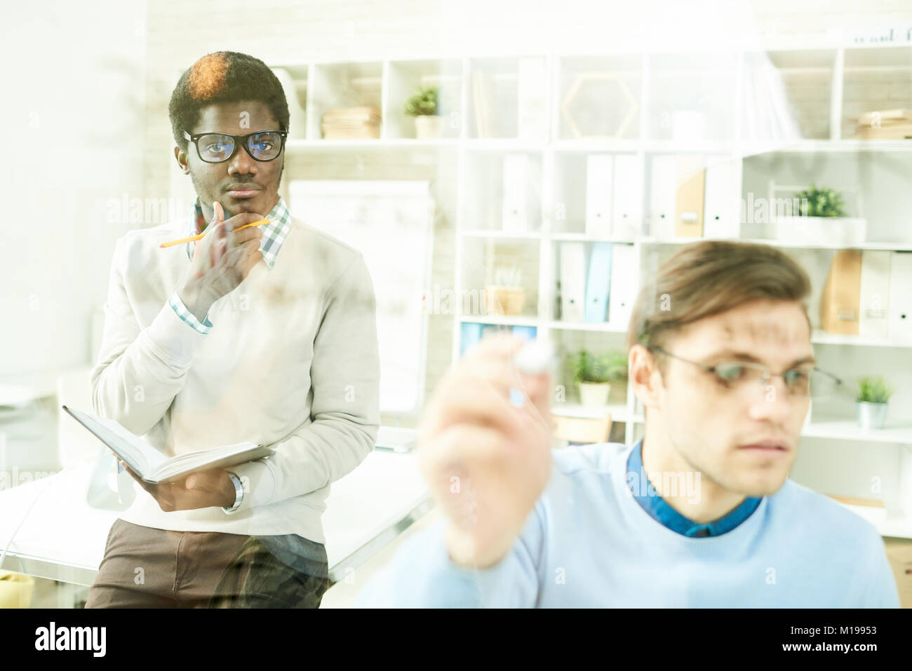 African IT Professional Stock Photo - Alamy