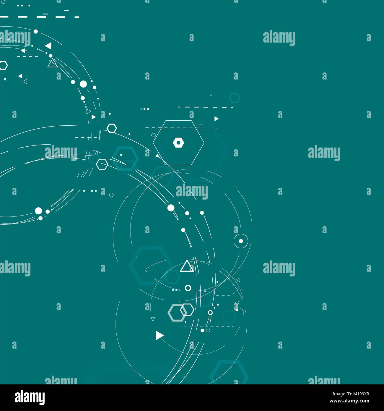 Blue hi tech space technology hi-res stock photography and images - Alamy