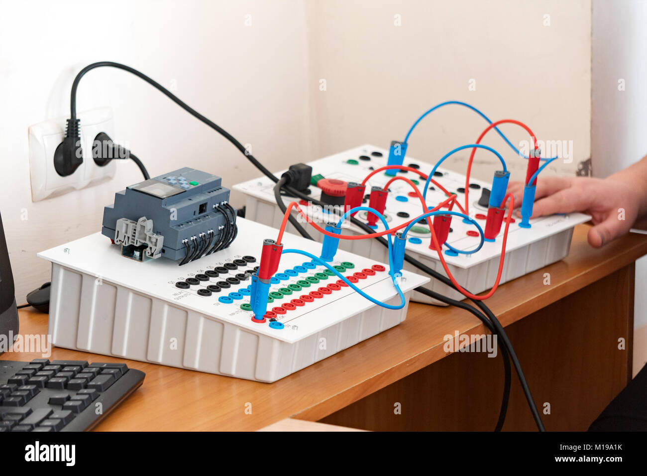 Electric educational device Stock Photo - Alamy