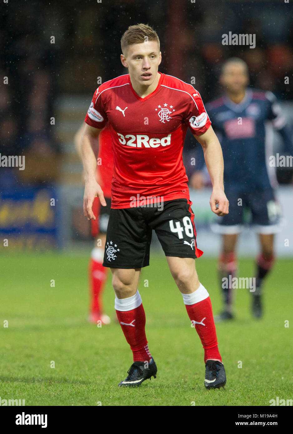 Rangers Greg Docherty during the Ladbrokes Scottish Premiership match ...
