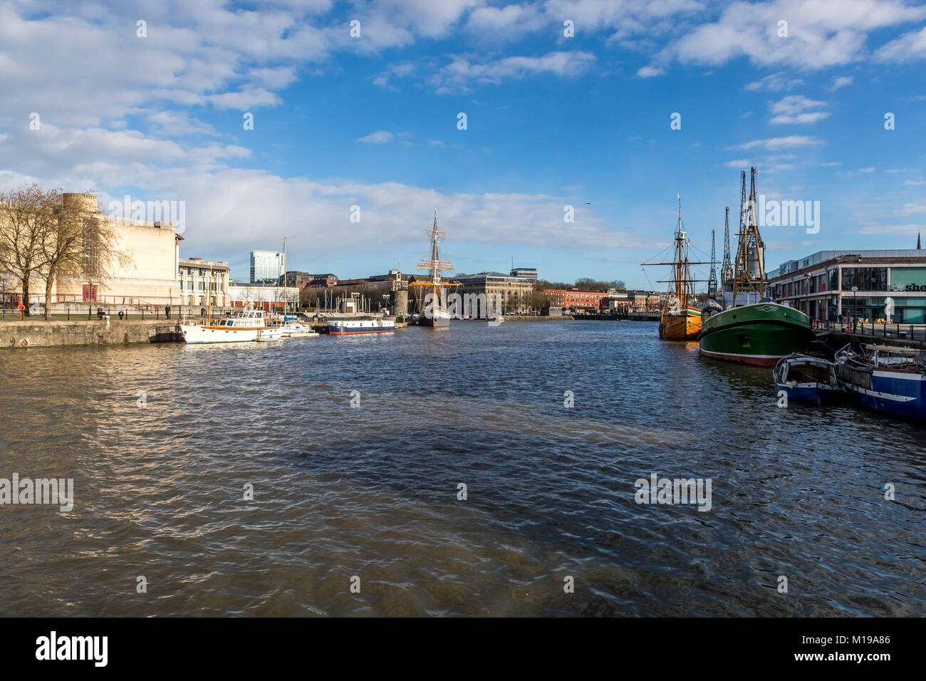 Millenium Square Landing and Harbourside. Bristol, UK Stock Photo - Alamy