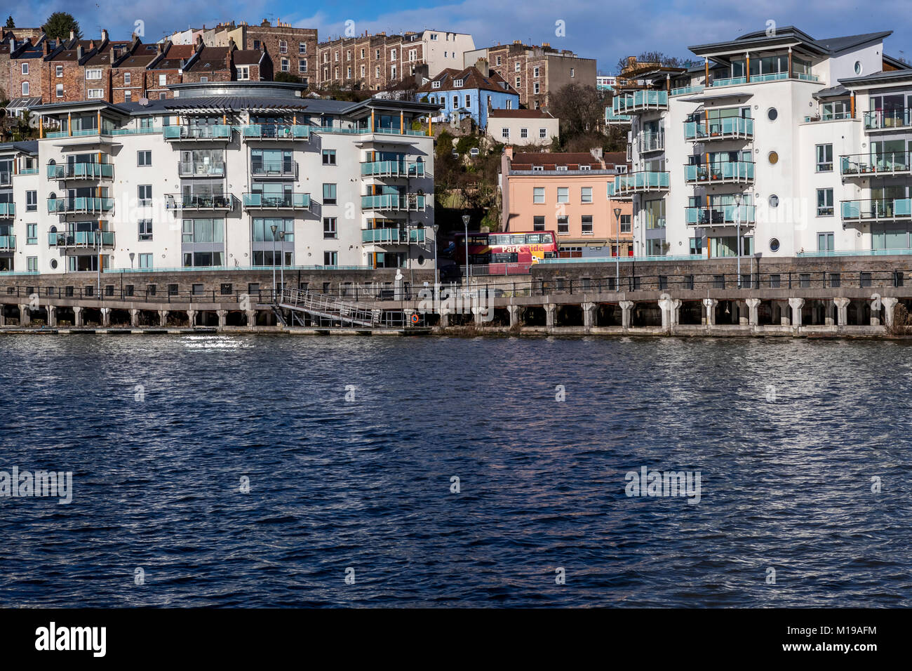 Hanover Quay apartments development. Bristol, UK Stock Photo - Alamy
