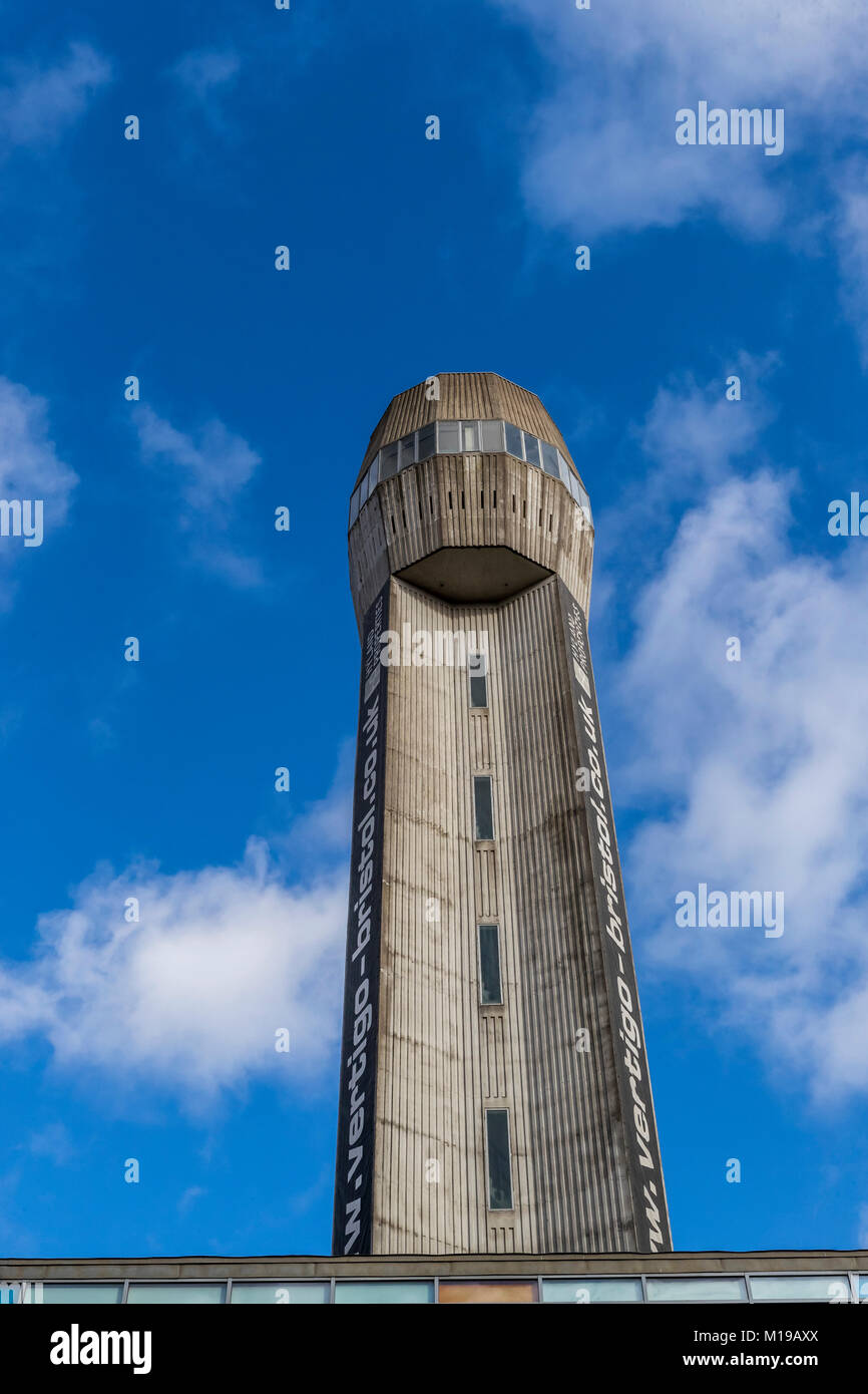 Vertigo Shot Tower, Temple Meads, Bristol, UK Stock Photo - Alamy