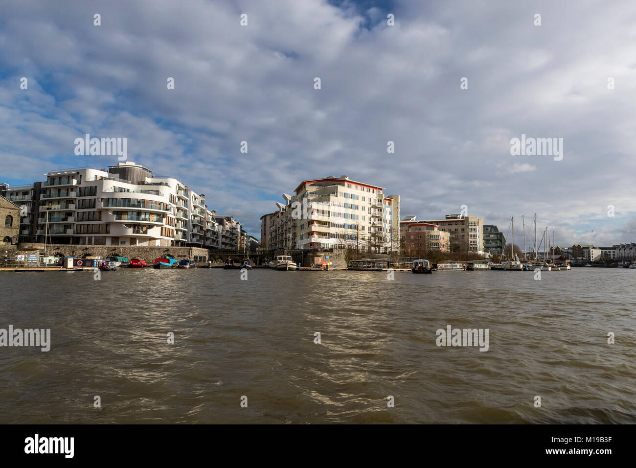 Hanover Quay apartments development. Bristol, UK Stock Photo - Alamy