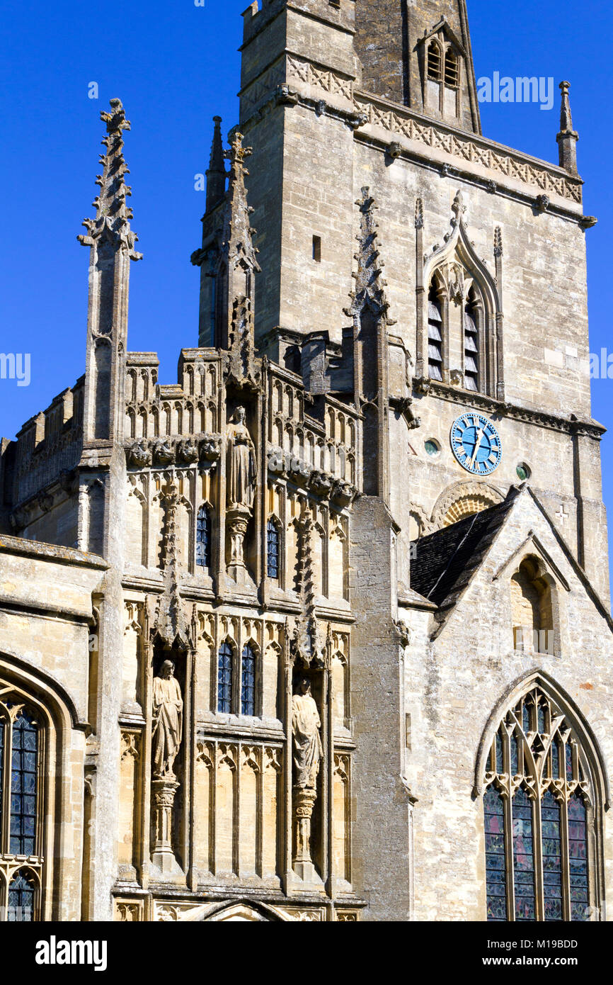 Cotswold wool church hi-res stock photography and images - Alamy