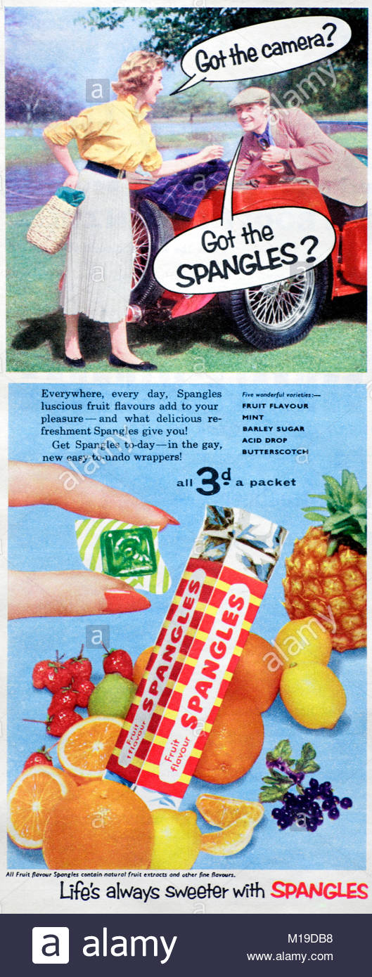 1950s sweets hi-res stock photography and images - Alamy