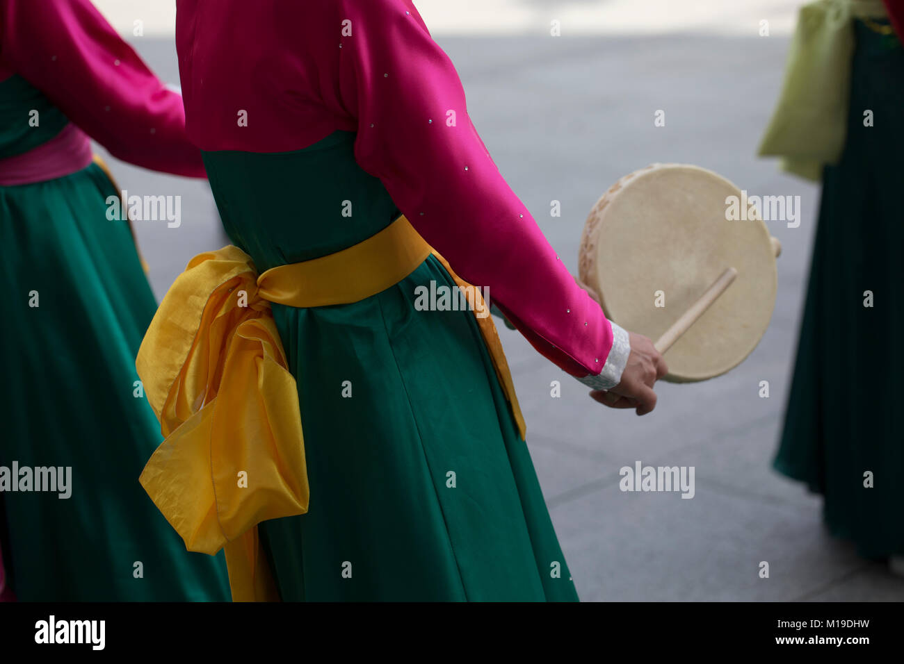 Sogo, traditional korean dance/music group Stock Photo - Alamy