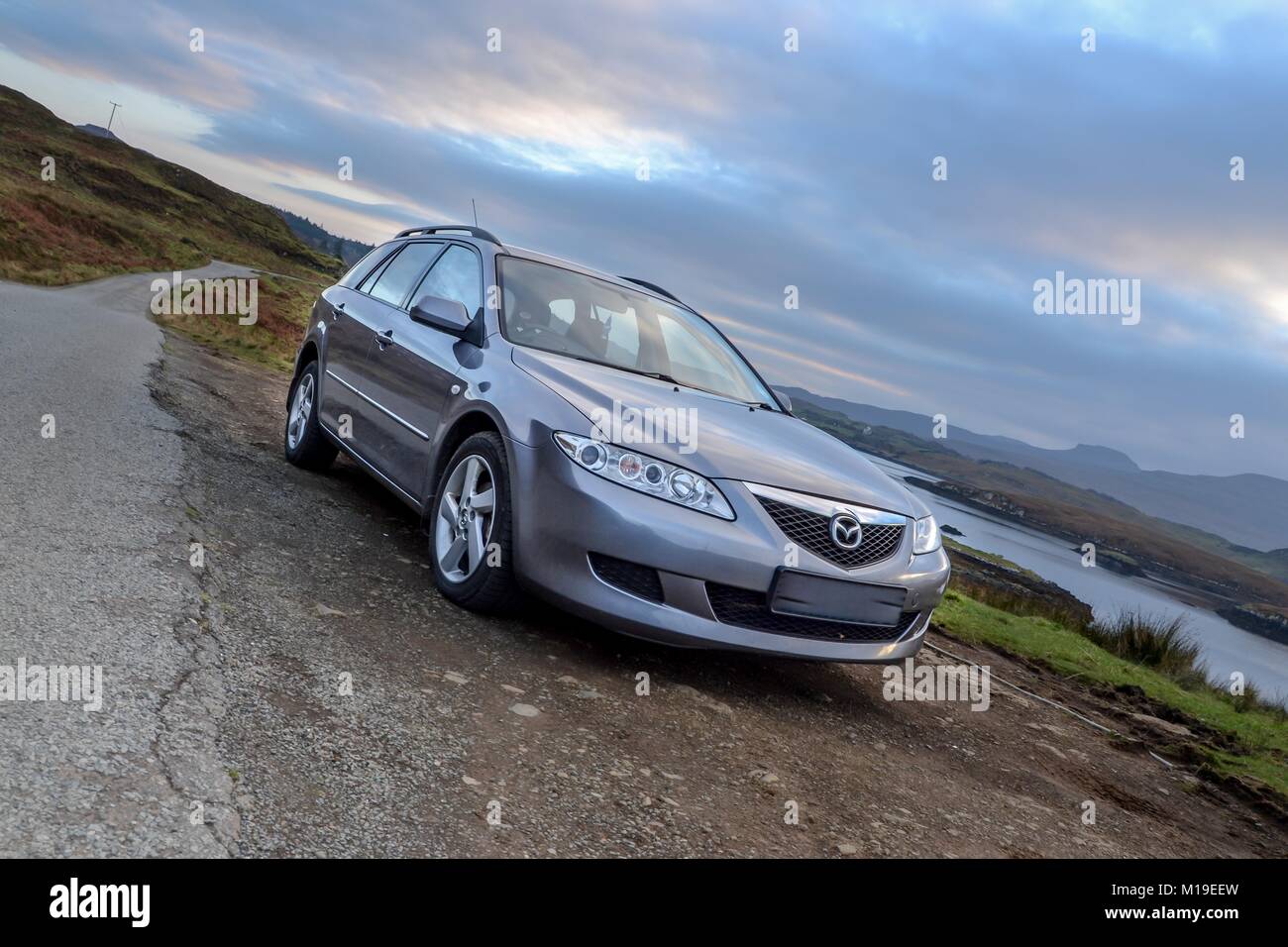 Mazda 6 Estate Stock Photo - Alamy