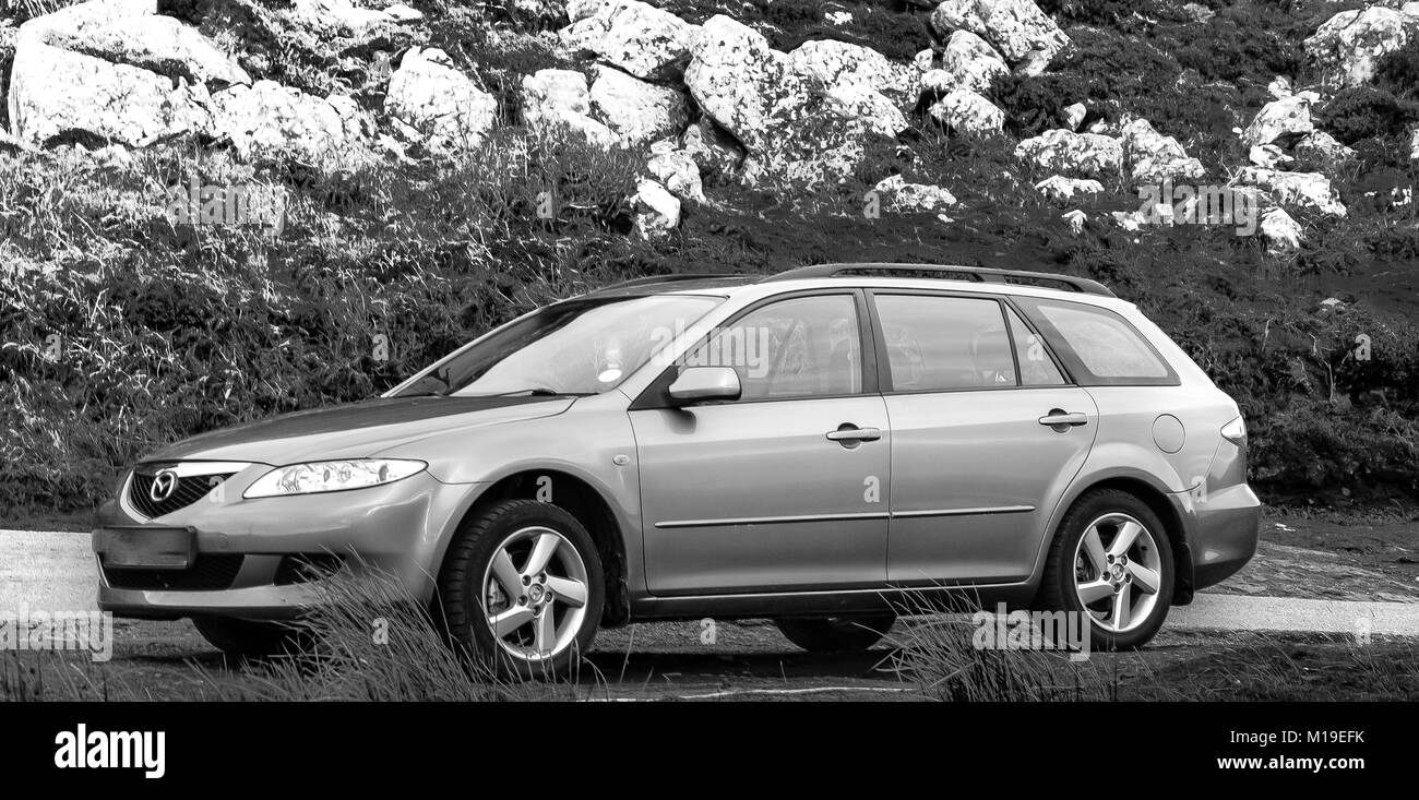 Mazda 6 Estate Stock Photo - Alamy