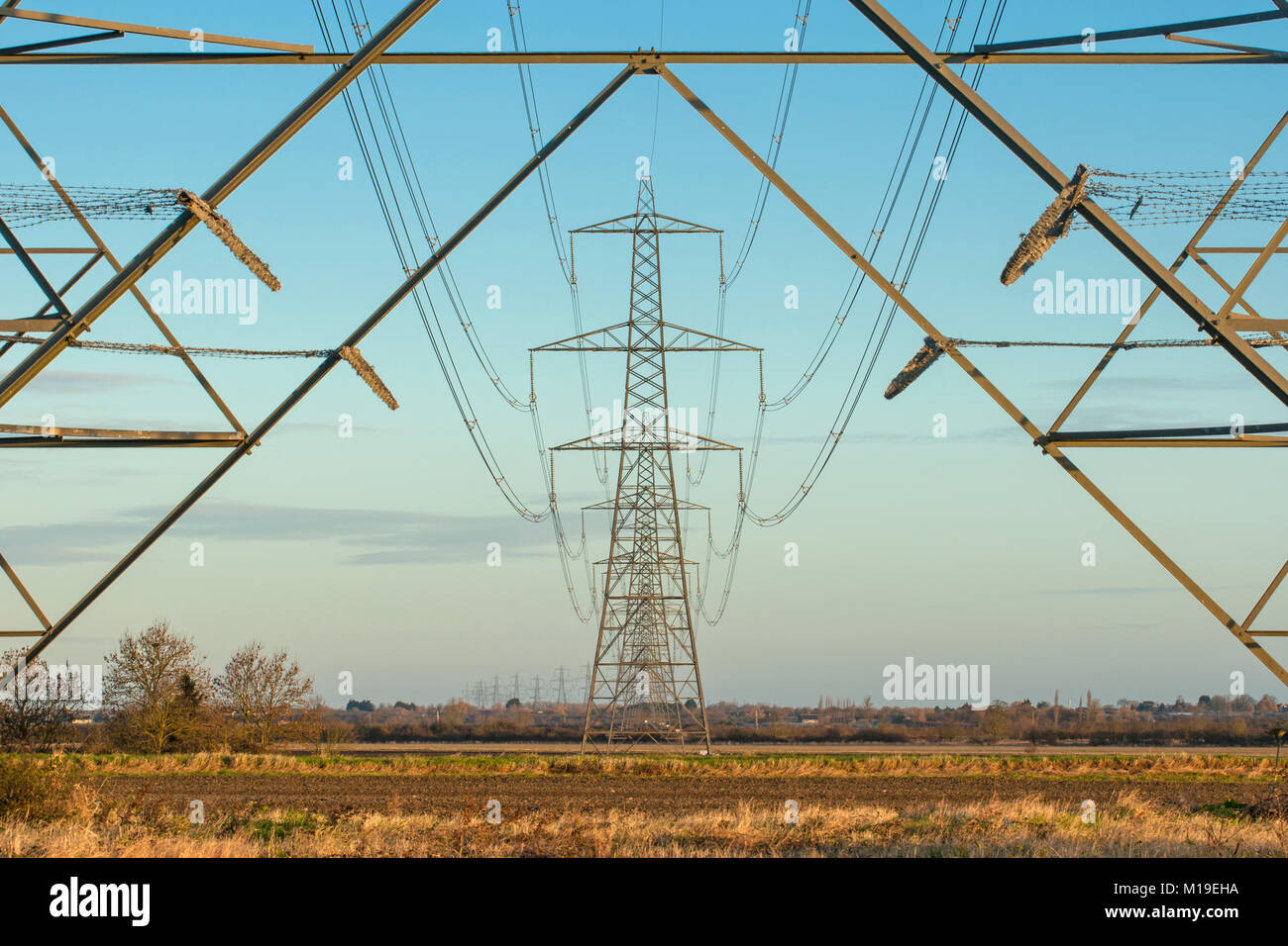 Pylon pylons hi-res stock photography and images - Alamy