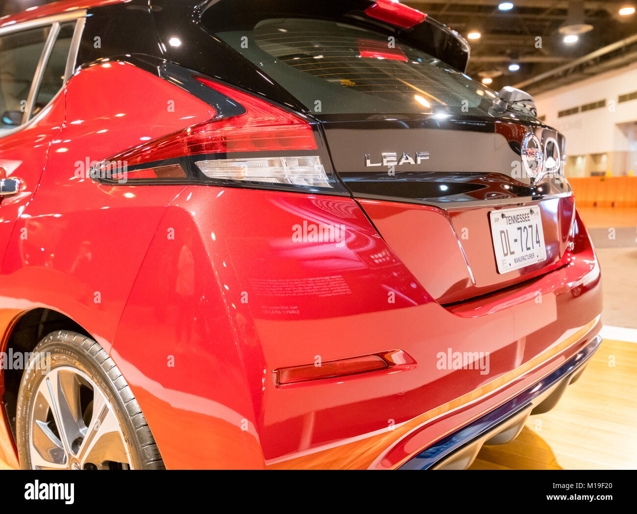 Nissan leaf electric model hi-res stock photography and images - Alamy