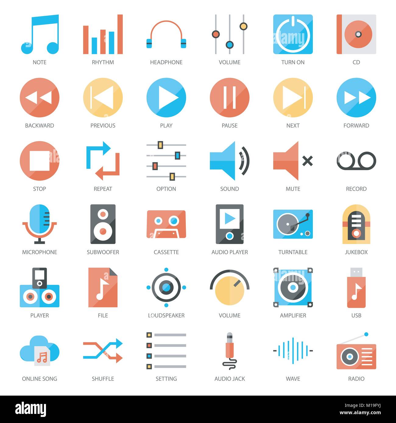 User interface headphone Stock Vector Images - Alamy