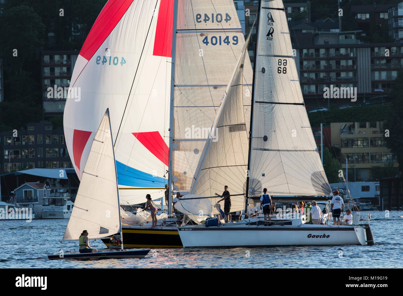 Sailboat race hi-res stock photography and images - Alamy