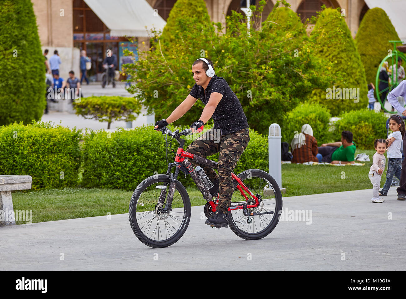 Iranian biker hi-res stock photography and images - Alamy