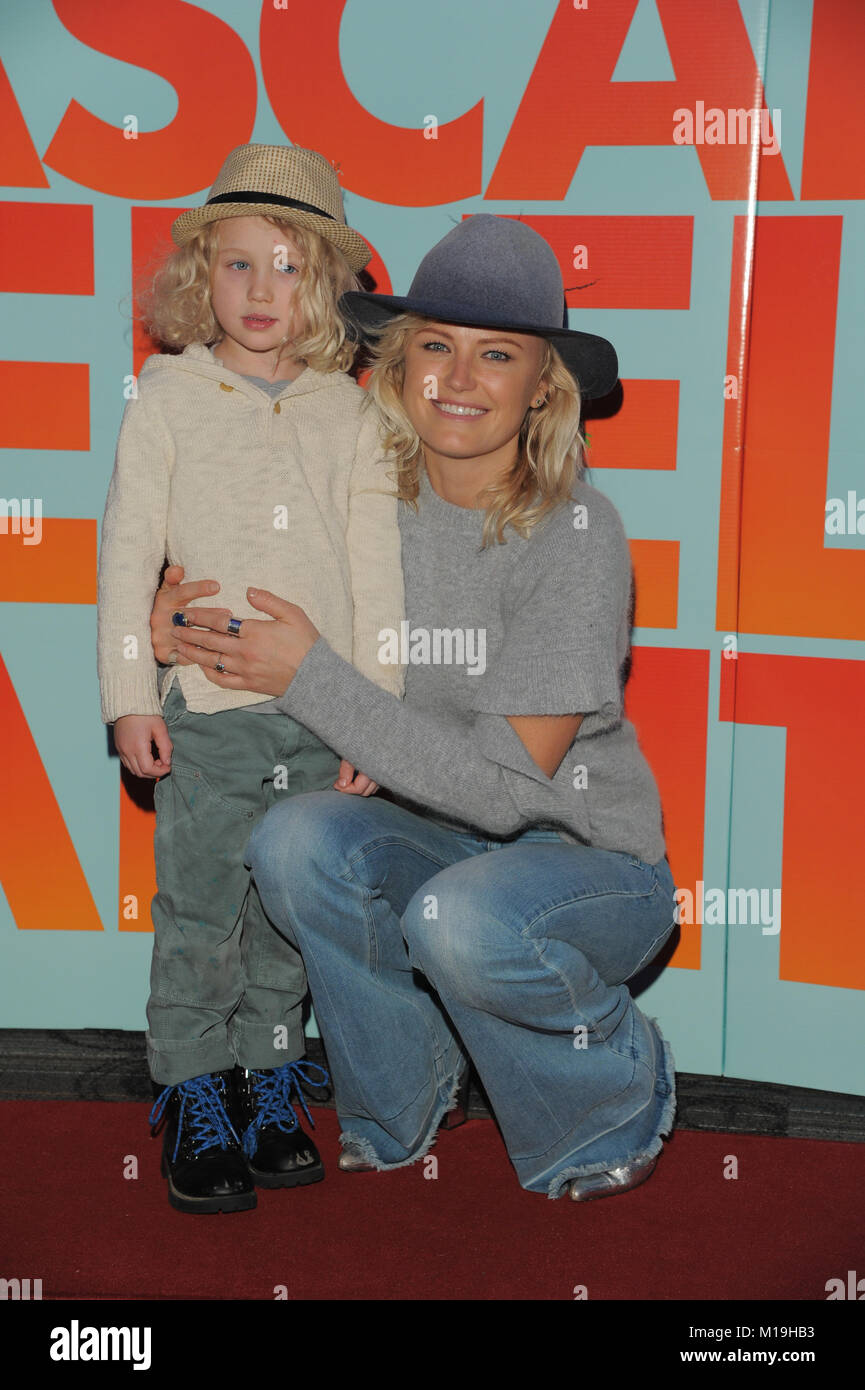 Malin akerman and sebastian zincone hi-res stock photography and images ...