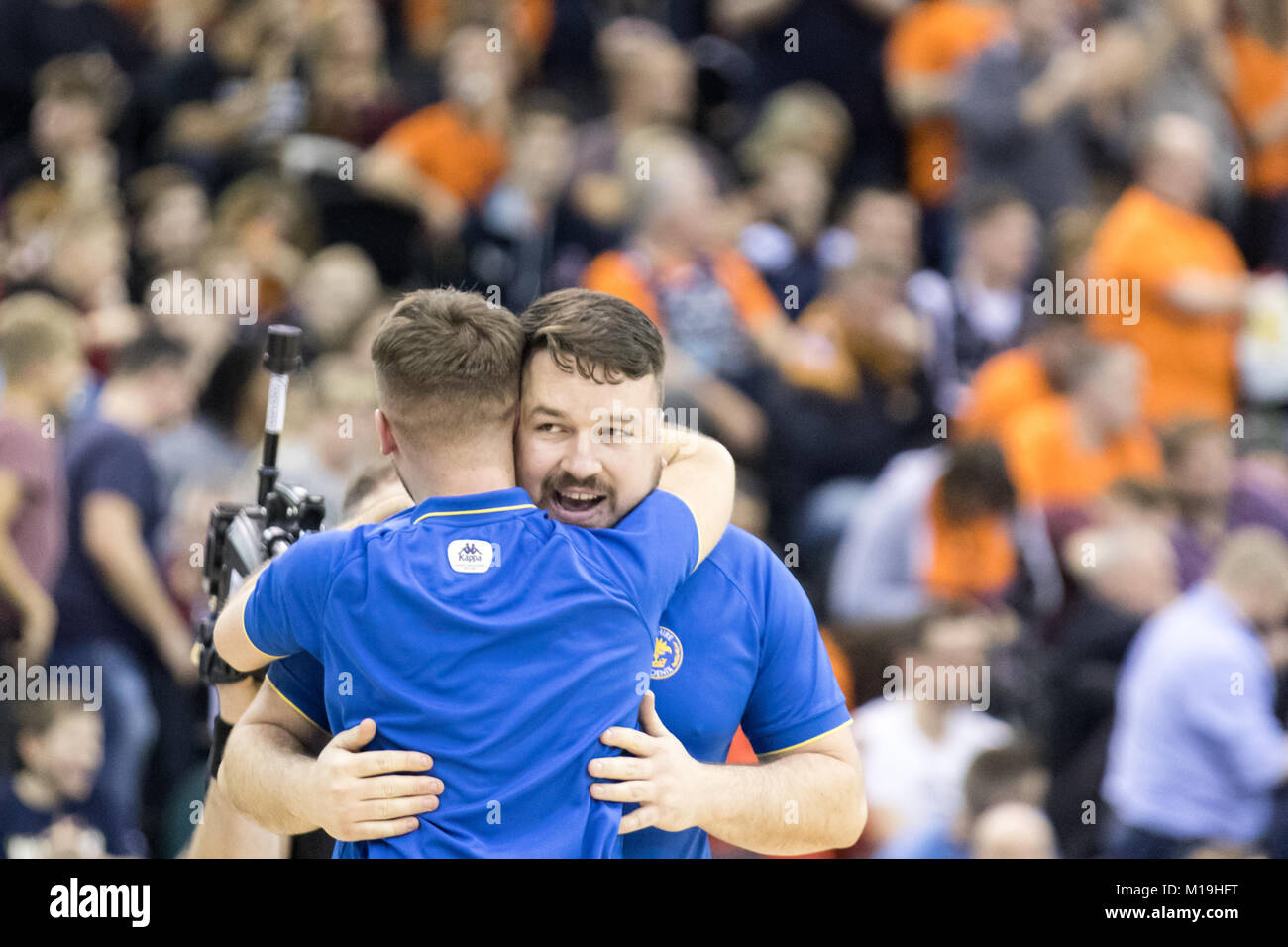 Birmingham, UK, 28th January, 2018. British Basketball, BBL cup final ...