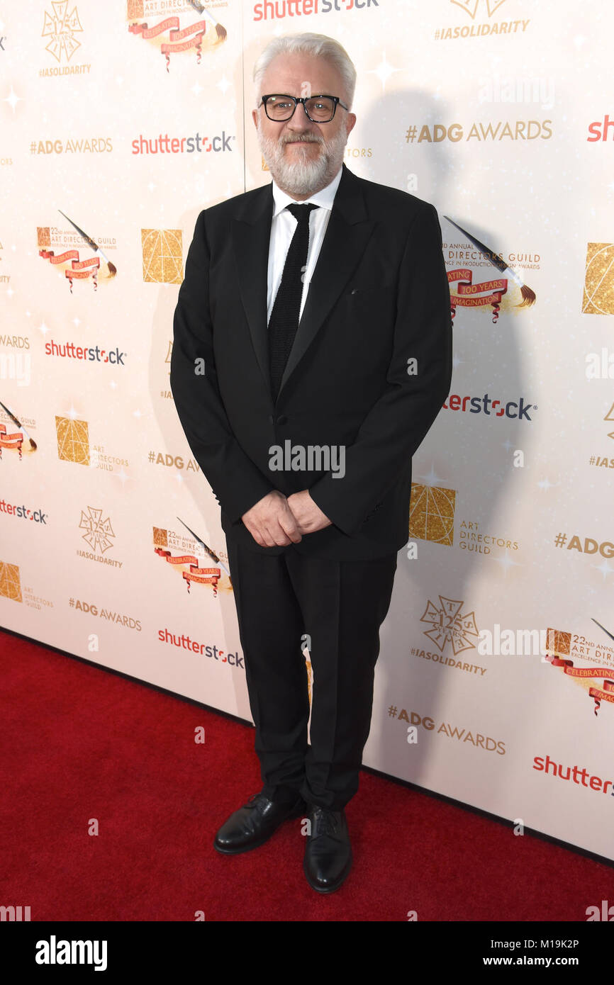 Los Angeles, USA. 27th Jan, 2018. Martin Childs attends the 22nd Art ...