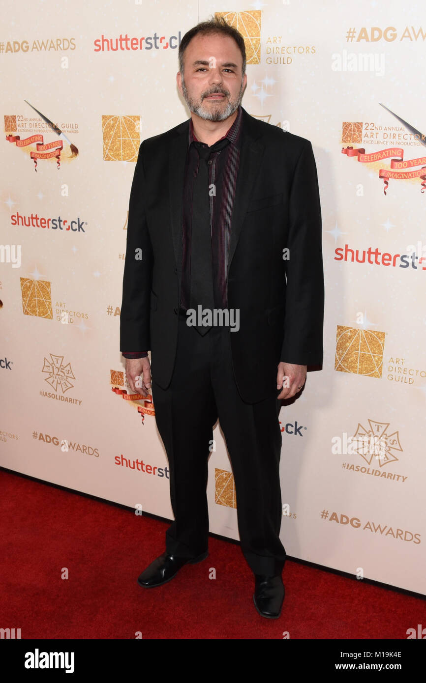Los Angeles, USA. 27th Jan, 2018. John Paino attends the 22nd Art ...