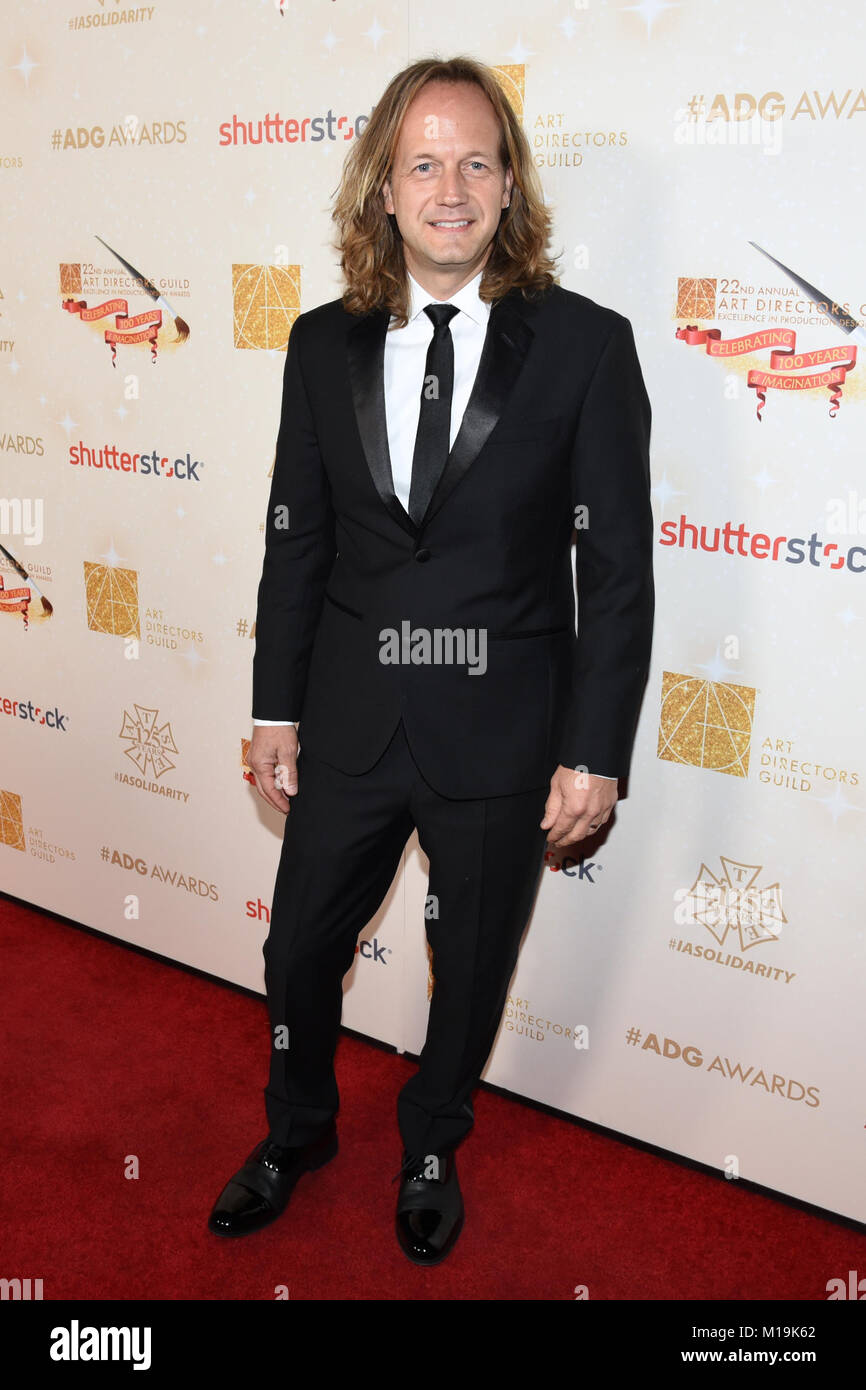 Los Angeles, USA. 27th Jan, 2018. Chris Jones attends the 22nd Art ...