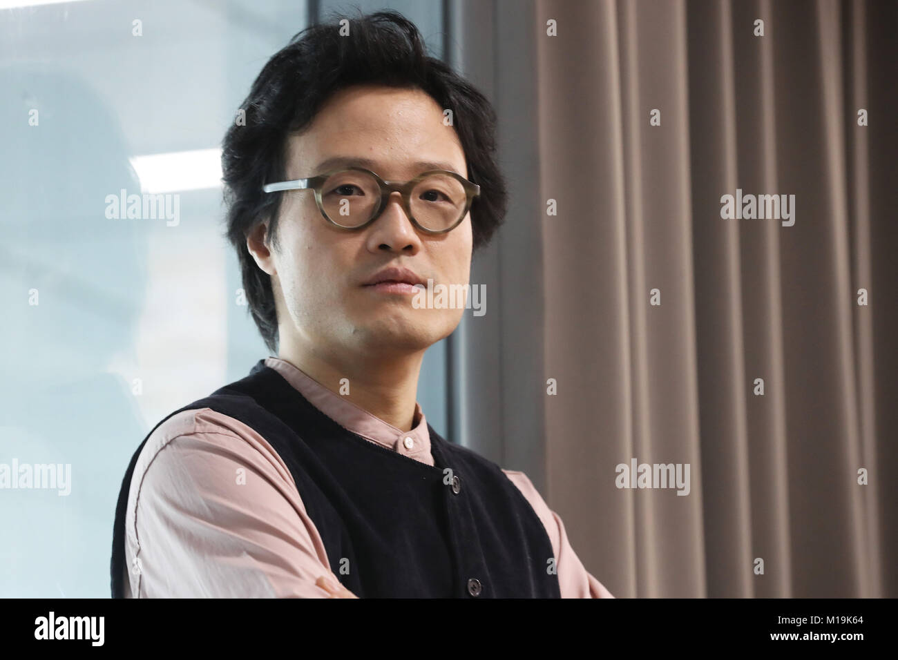 29th Jan, 2018. S. Korean singer Jo Jung-chi South Korean singer Jo ...