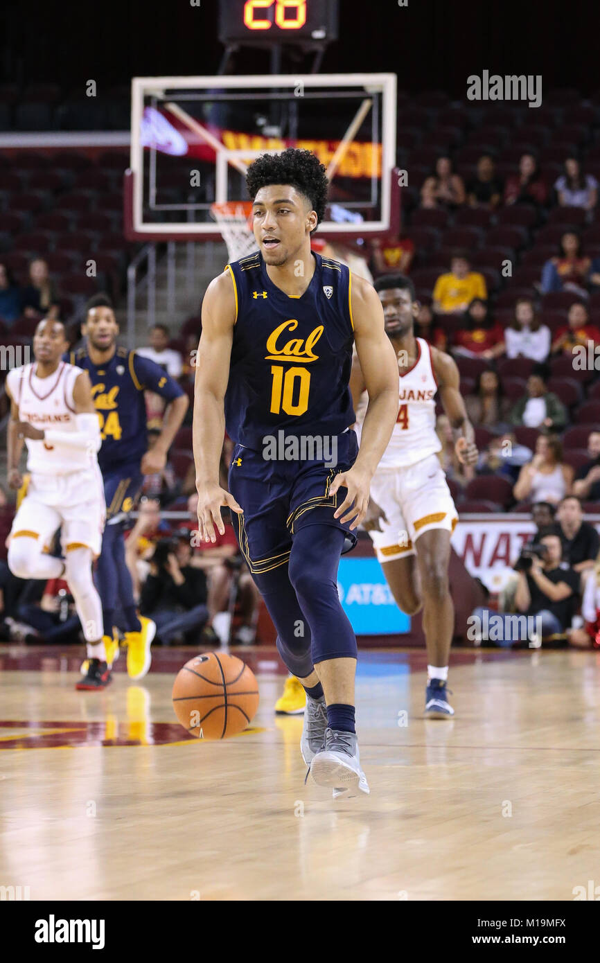 Los Angeles, USA. 28th Jan, 2018. California Golden Bears forward ...
