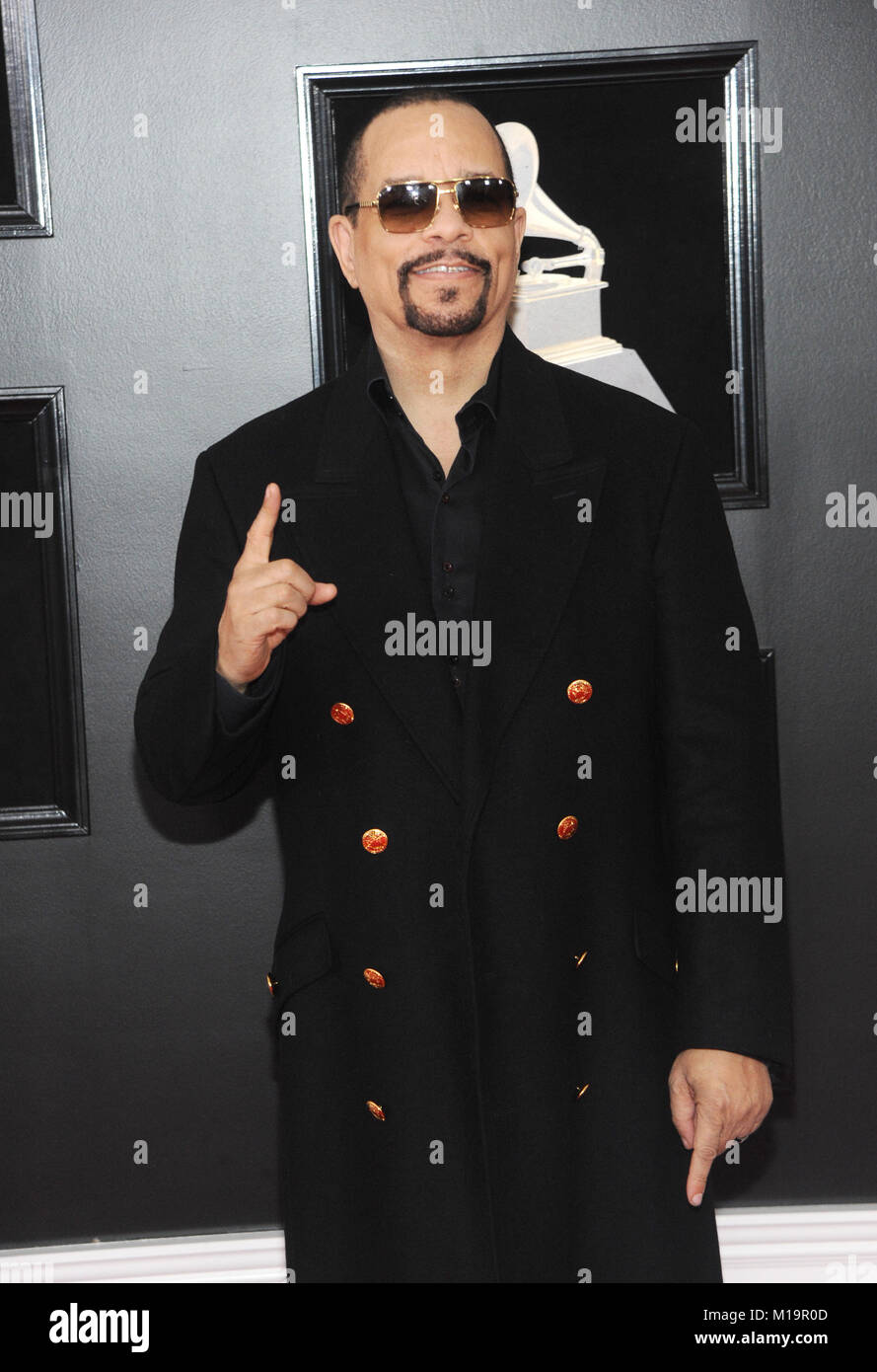 New York, NY, USA. 28th Jan, 2018. Ice T at the 60th Annual GRAMMY ...