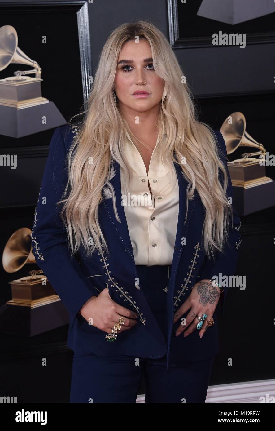 New York, NY, USA. 28th Jan, 2018. Kesha at arrivals, 60th Anniversary ...
