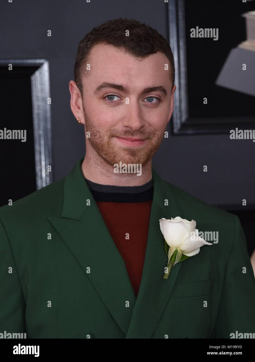 New York, NY, USA. 28th Jan, 2018. Sam Smith at arrivals, 60th ...