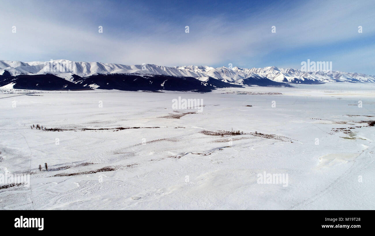 Xinjiang, Xinjiang, China. 28th Jan, 2018. Xinjiang, CHINA-28th January ...