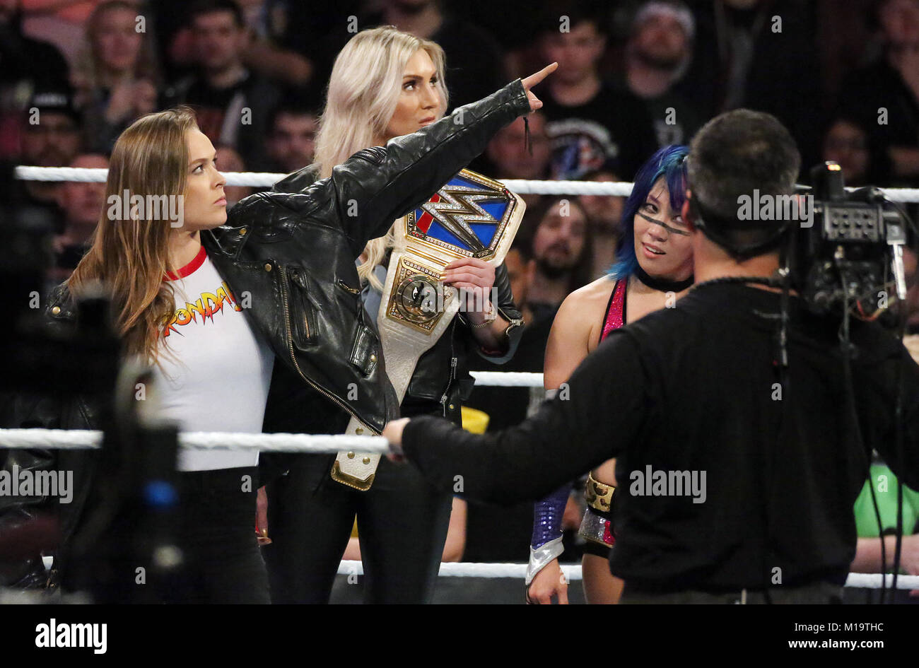 Ronda rousey 28 2018 philadelphia hi-res stock photography and images ...