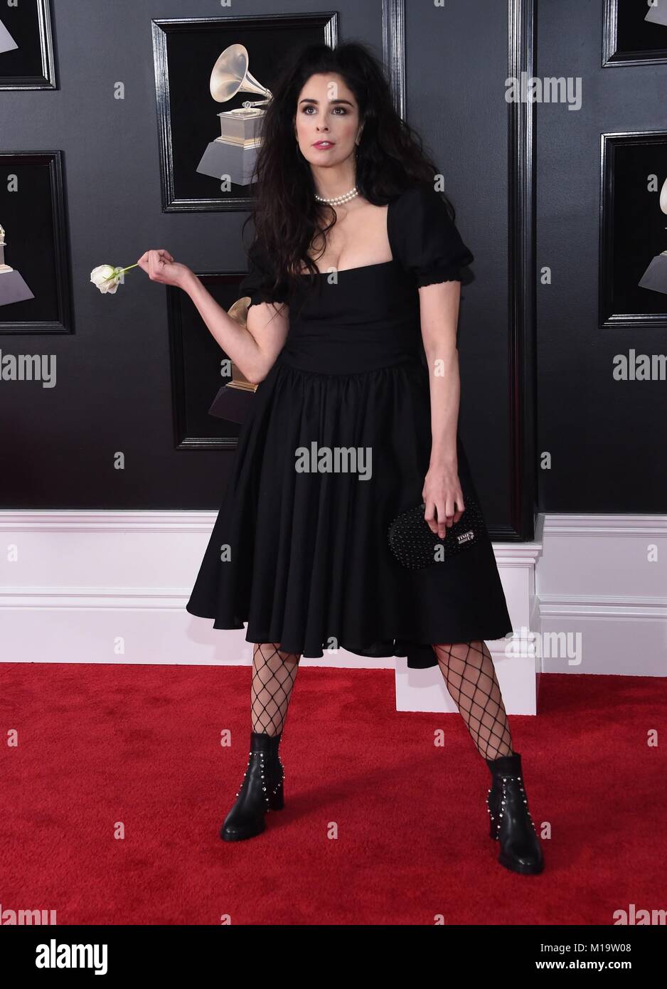 New York, NY, USA. 28th Jan, 2018. Sarah Silverman at arrivals for 60th ...