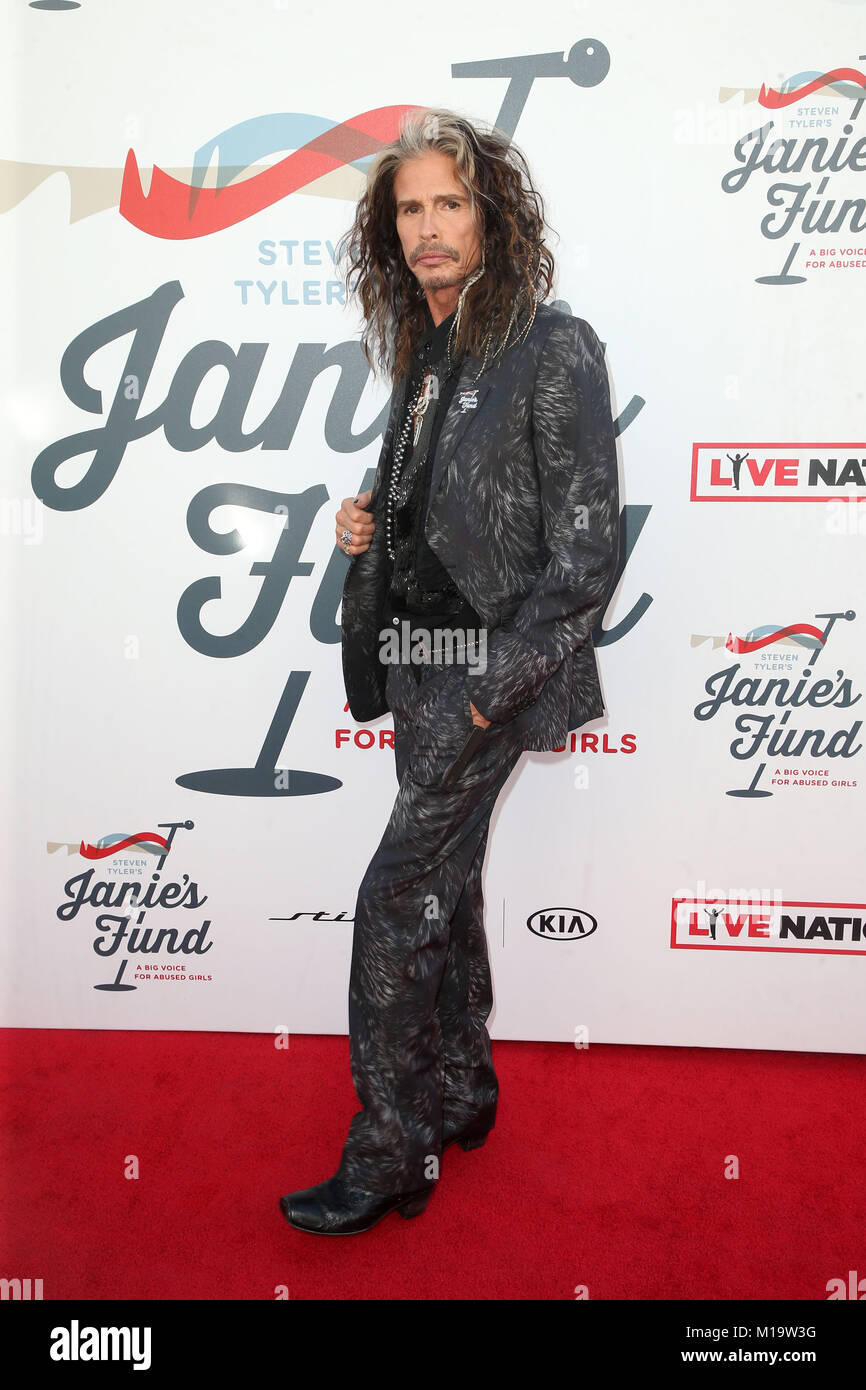 Los Angeles, CA, USA. 28th Jan, 2018. Steven Tyler. Steven Tyler and ...