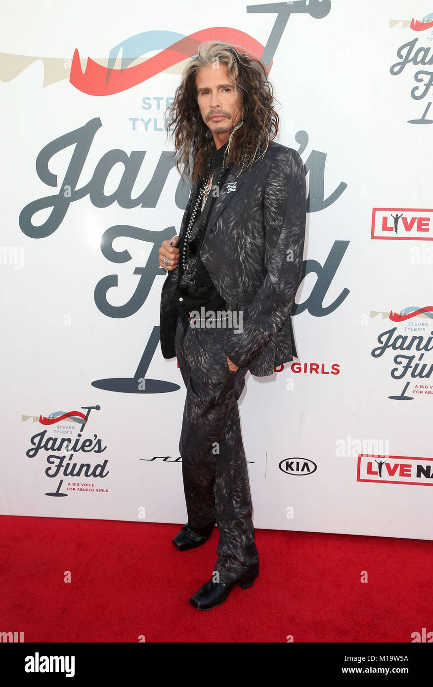 Los Angeles, CA, USA. 28th Jan, 2018. Steven Tyler. Steven Tyler and ...